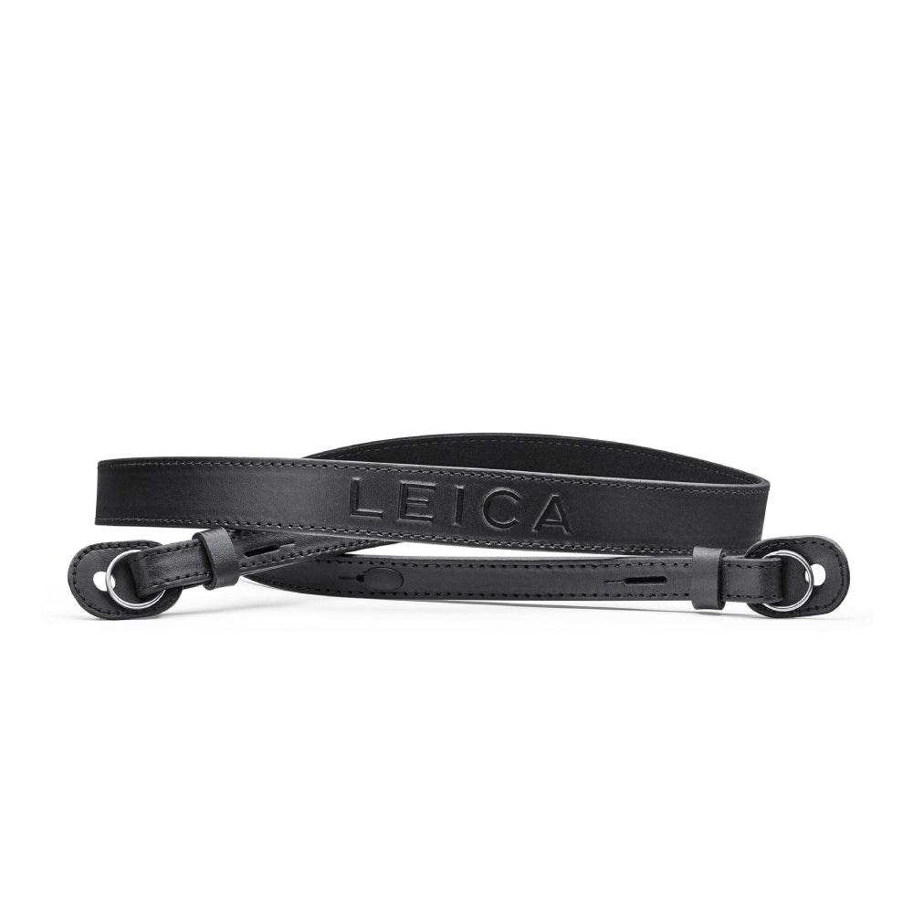 Leica Leather Carrying Strap Black Leica Official Store Singapore