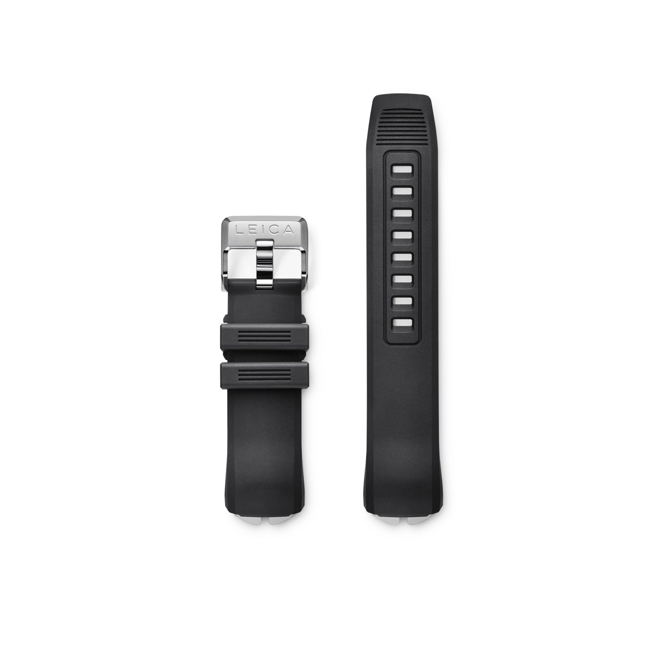 Leica ZM 12 Rubber Strap, Grey, with Mounted Stainless Steel Pin Buckl – Leica Official Store ...